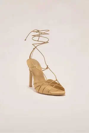 Alexis Colette Stiletto Sandal - Natural