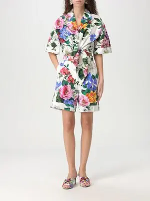 Dolce & Gabbana Floral Print Tailored Shorts