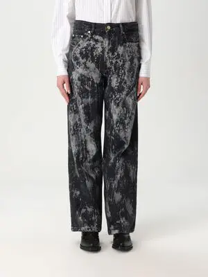 Women's Washed Black Pants