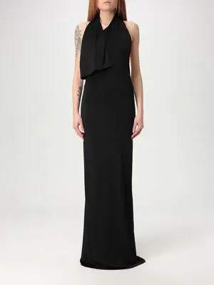 Khaite Halterneck Maxi Dress - Black