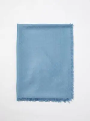 Max Mara Scarf Gnawed Blue
