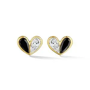 CADAR Unconditional Heart Stud Earrings - One-color