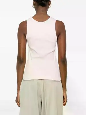 Maison Kitsuné Baby Fox-patch Tank Top - Pink