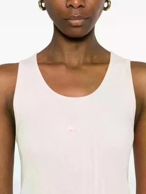 Maison Kitsuné Baby Fox-patch Tank Top - Pink