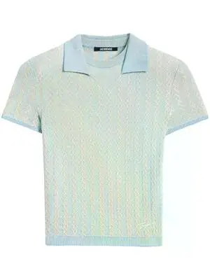 Jacquemus Embroidered Polo Top