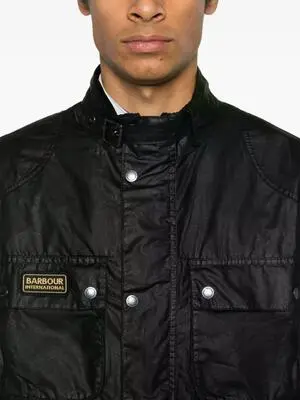 BARBOUR INTERNATIONAL Barbour Merton Wax Jacket - Black