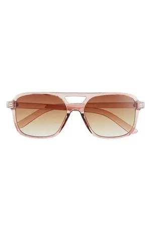 Bp. BP. Aviator Sunglasses Clear Pink
