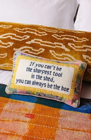 FURBISH Needlepoint Pillow