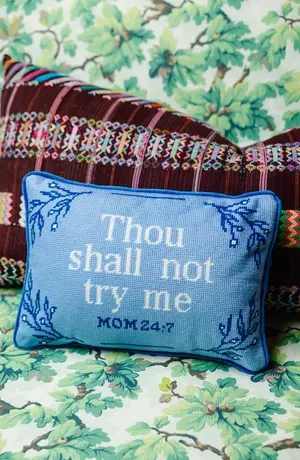 FURBISH Needlepoint Pillow
