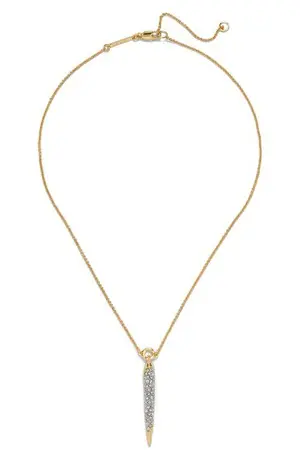 Alexis Bittar Solanales Crystal Spear Pendant Necklace