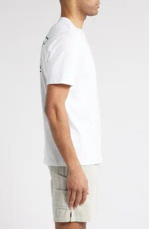 Vineyard Vines Golf Flag Cotton Graphic T-shirt - White Cap