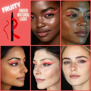 ASHUNTA SHERIFF BEAUTY Uv Vegan Glow Gel Liner Pen - Fruity