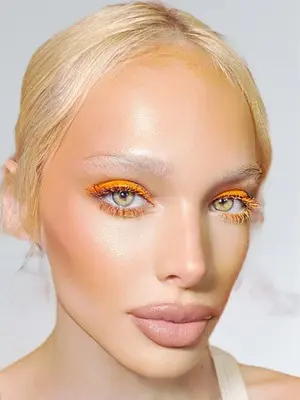 ASHUNTA SHERIFF BEAUTY Uv Vegan Mascara - Orange