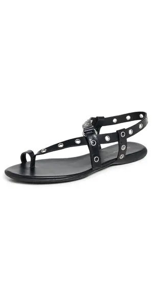 Tory Burch Eyelet Toe Ring Sandals