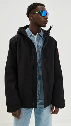 Canada Goose Rupert Rain Jacket - Black