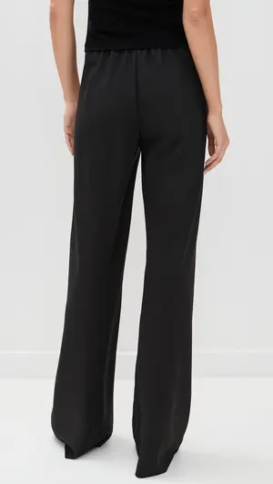 Staud Stroll Wide Leg Pants - Black