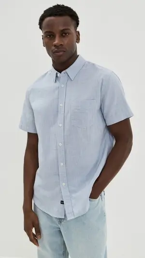 Rails Fairfax Shirt - Tidal Etch