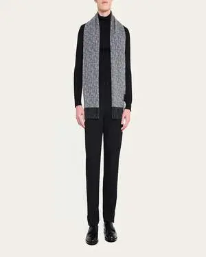 Burberry B Charm Cashmere Scarf