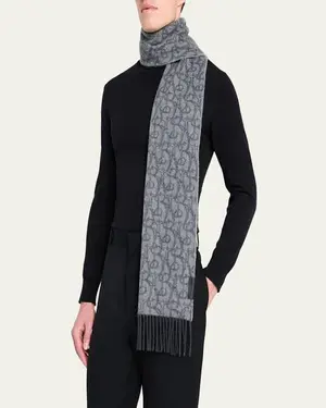 Burberry B Charm Cashmere Scarf