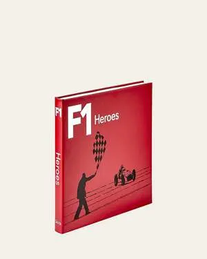 GRAPHIC IMAGE F1 Heroes" Leather-bound Book Giorgio Terruzzi