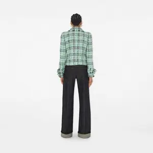 Burberry Check Bouclé Jacket