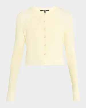TOCCIN Zoe Cropped Cardigan