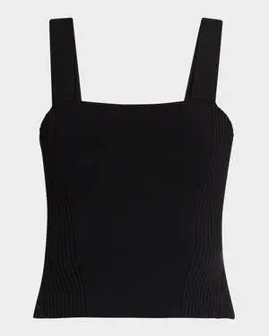 LA LIGNE Henriette Knit Tank Top