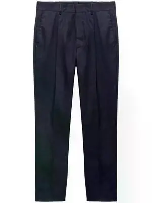 Prada Cotton Trousers - Blue