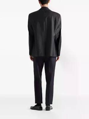 Prada Cotton Trousers - Blue