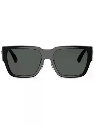 Versace Rectangle-frame Sunglasses - Black