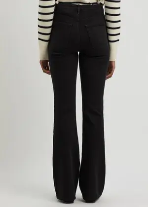 FRAME The Reboot Boot-leg Jeans - Black
