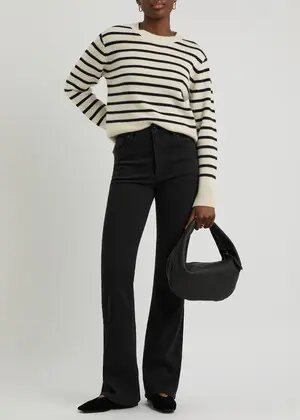 FRAME The Reboot Boot-leg Jeans - Black