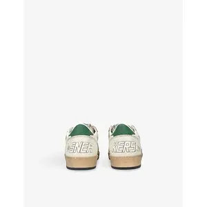 GOLDEN GOOSE Ball Star 10788 Leather Low-top Trainers - White/comb