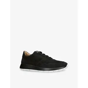 TOD'S Nuova Allacciato Sportivo 79k Suede Low-top Trainers - Black