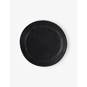 Stone Island Compass Brand-embroidery Woven Bucket Hat