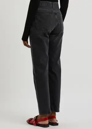 AGOLDE 90s Pinch Straight-leg Jeans - Black