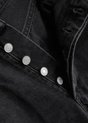 AGOLDE 90s Pinch Straight-leg Jeans - Black