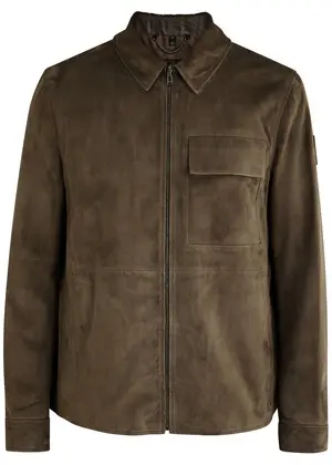 Belstaff Frame Suede Overshirt