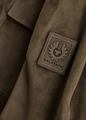 Belstaff Frame Suede Overshirt