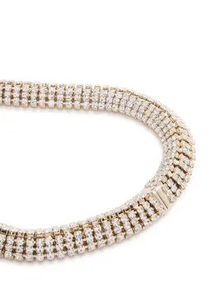 Rabanne Fringed Crystal Necklace