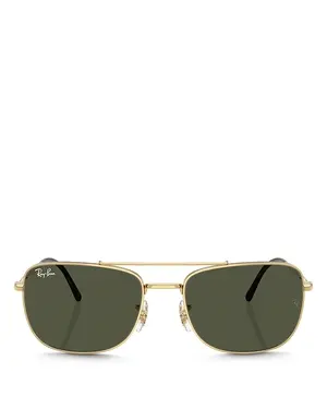 Ray-ban Rectangle Sunglasses, 59mm - Arista