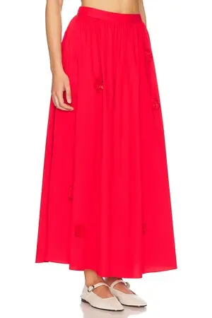Caroline Constas Marcheline Midi Skirt