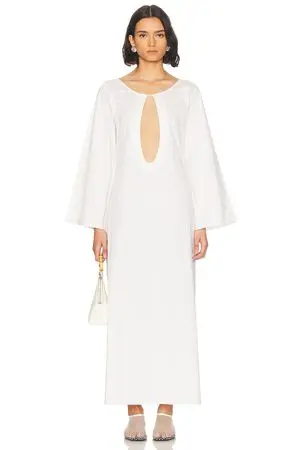 MARLIES GRACE Ocean Dress In Ivory