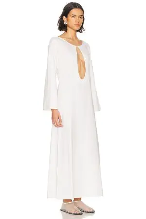 MARLIES GRACE Ocean Dress In Ivory