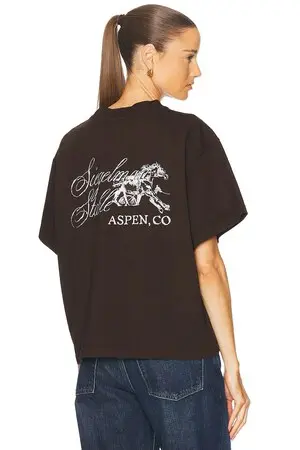 SIEGELMAN STABLE X Crop Tee