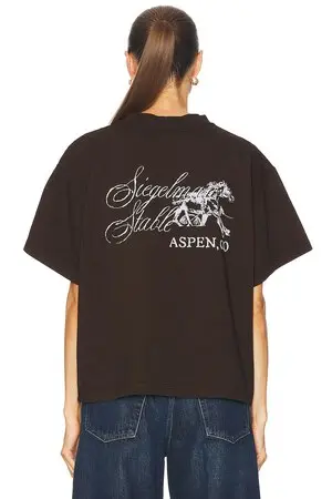 SIEGELMAN STABLE X Crop Tee