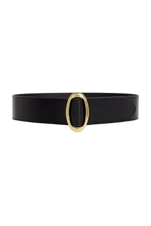 Saint Laurent Leather Belt - Nero