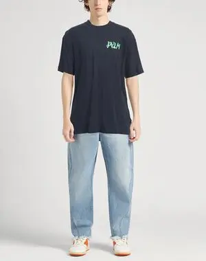 Palm Angels T-shirt Size Cotton - Blue