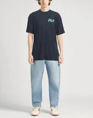 Palm Angels T-shirt Size Cotton - Blue
