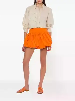Alberta Ferretti Puffball-hem Shorts